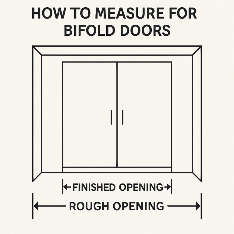 Bifold Door Sizes: Standard Charts & Measuring Guide